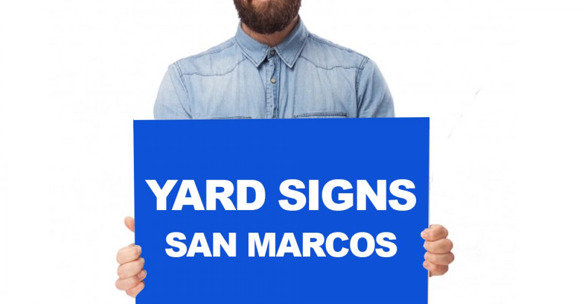 Real Estate Yard Signs San Marcos, CA | Birthday Yard Sign Printing in ...